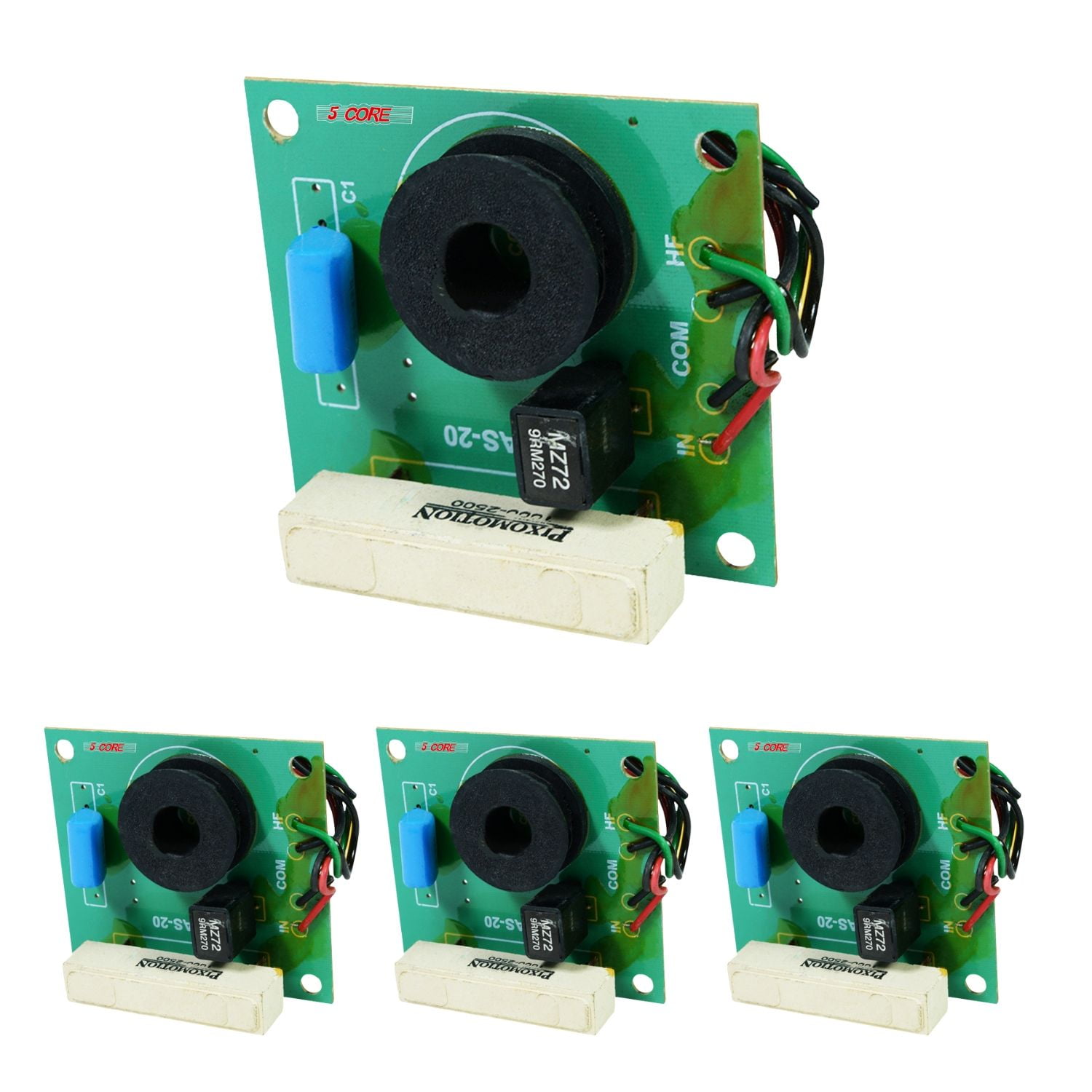 5 CORE 1 Way Passive Cross Over Network Frequency Divider Metalised ...