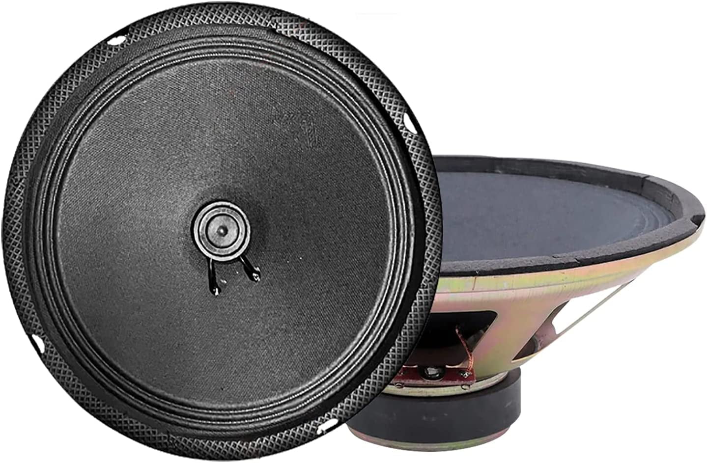5 CORE 8" Full Range Subwoofer Car Audio Speakers, RMS 40W Peak 400W, 4 Ohm Car Vehicle Audio ...