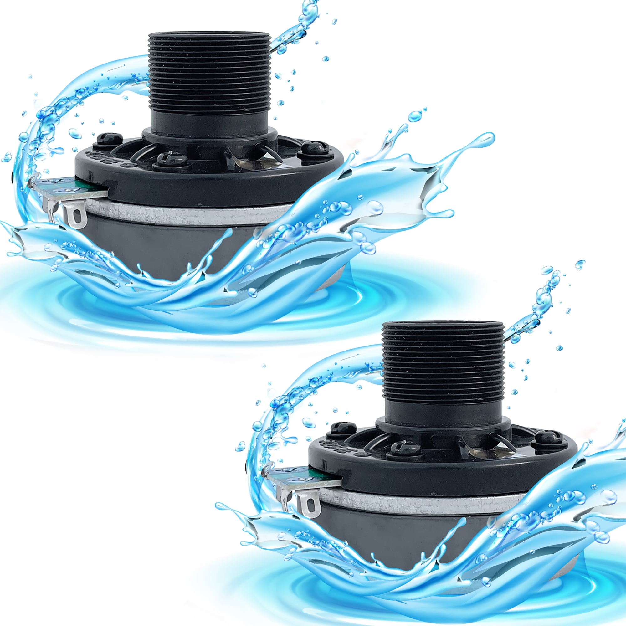 5 CORE Compression Driver 1" Exit Screw-On Horn 200W PMPO Tweeter ...