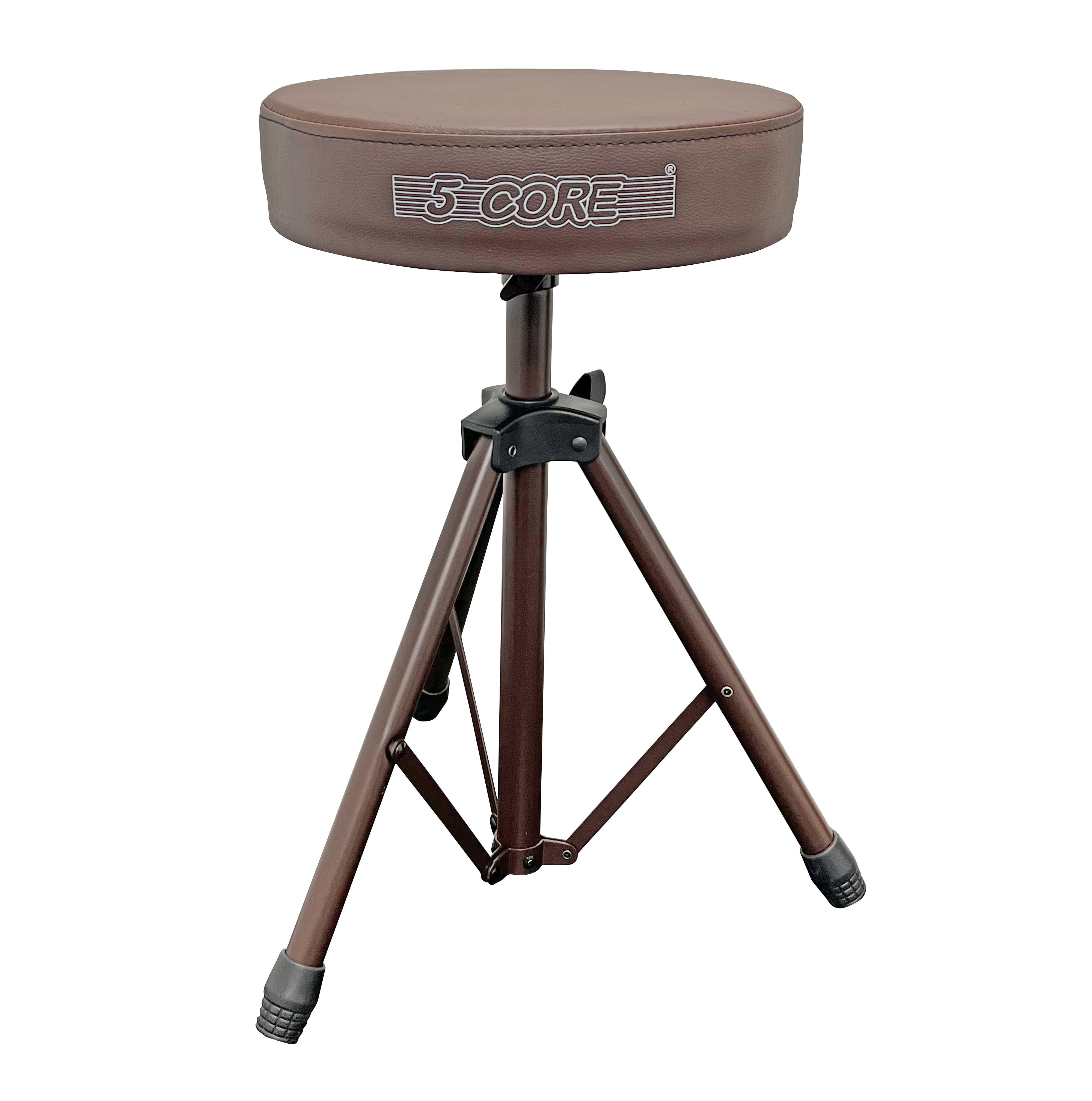 5 CORE Drum Throne Height Adjustable Guitar Stool Thick Padded Memory ...