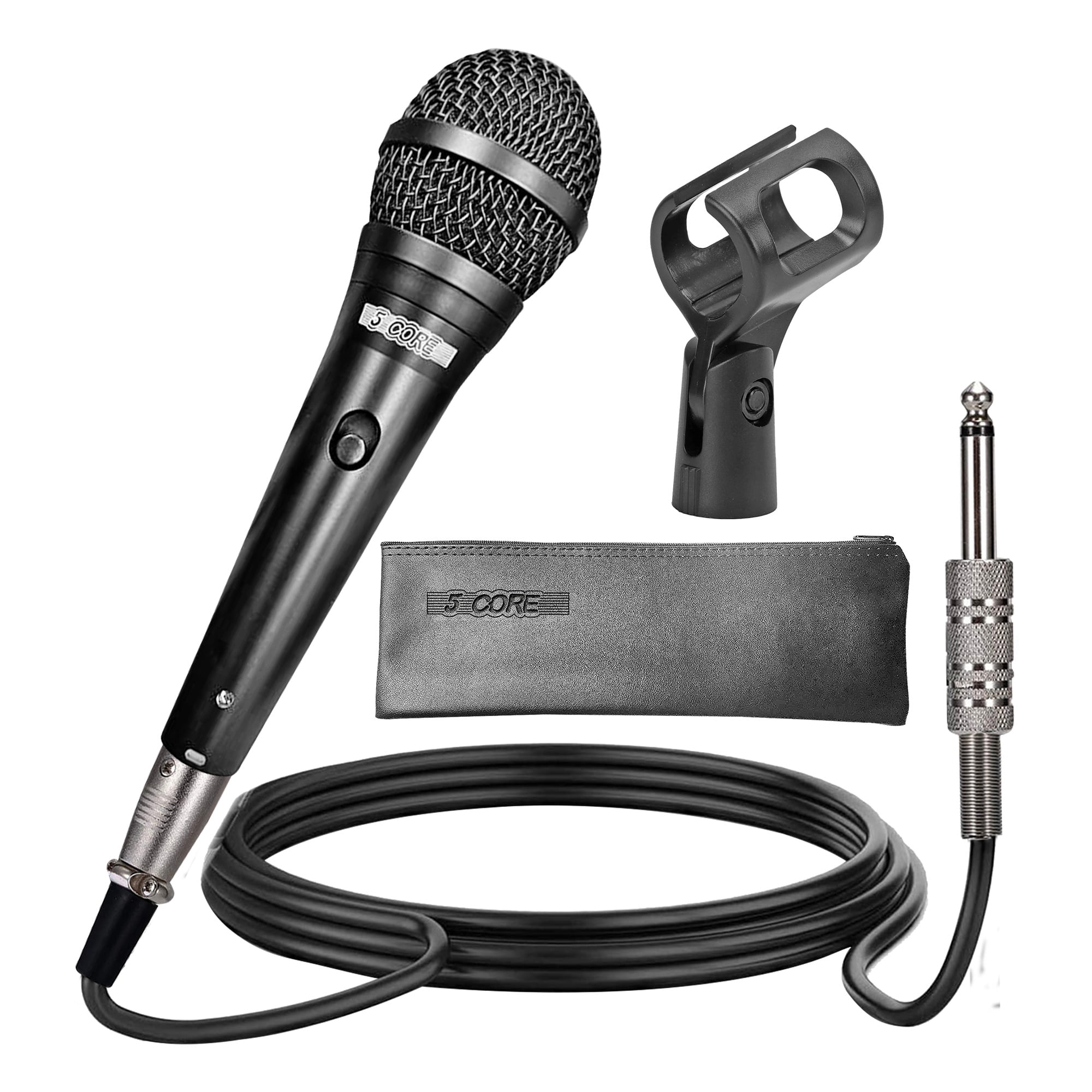 5 CORE Vocal Dynamic Cardioid Handheld Microphone Neodymium Magnet ...
