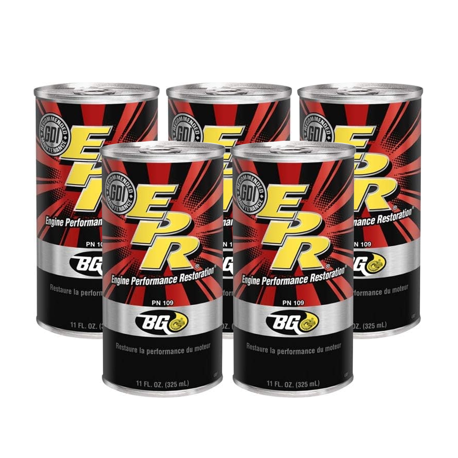 5 Can of New BG EPR Engine Performance Restoration 109 - Walmart.com