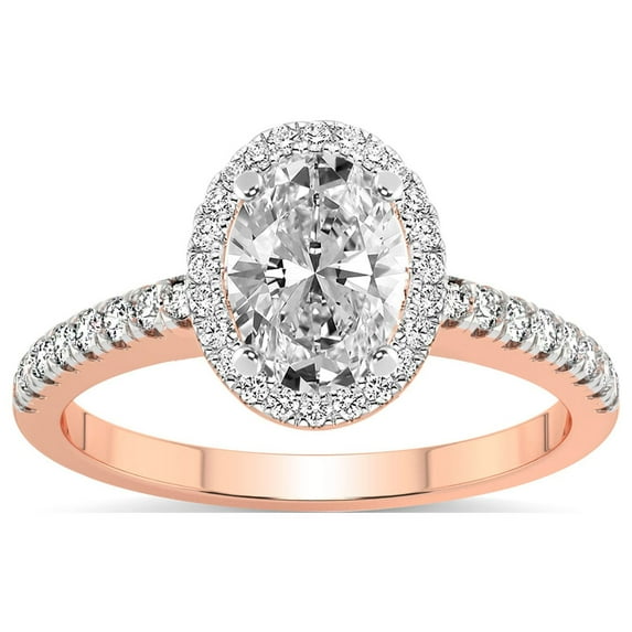 5 Carat IGI Certified Oval Shape Lab Grown Diamond Engagement Ring ...