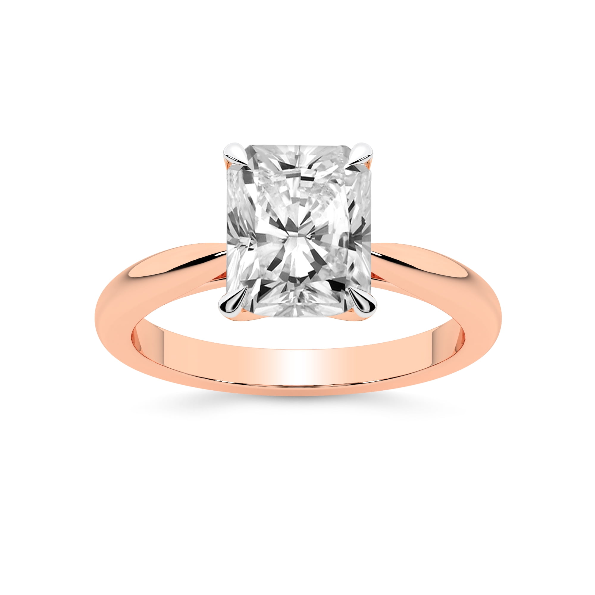 5 Carat IGI Certified Radiant Shape Lab Grown Diamond Engagement Ring ...