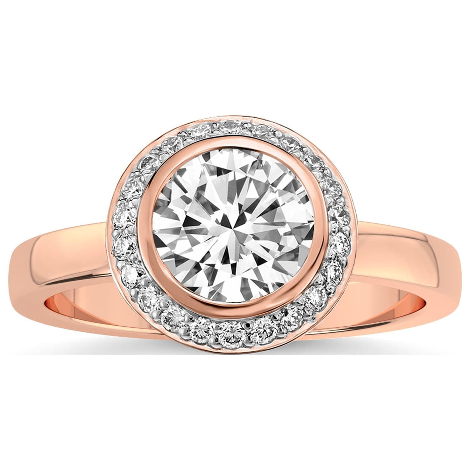 5 Carat IGI Certified Round Shape Lab Grown Diamond Engagement Ring ...
