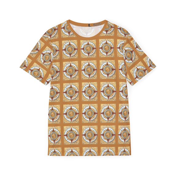 5-Card Deck Graphic T-Shirt, Art Design Poly Shirt, All Over Print ...