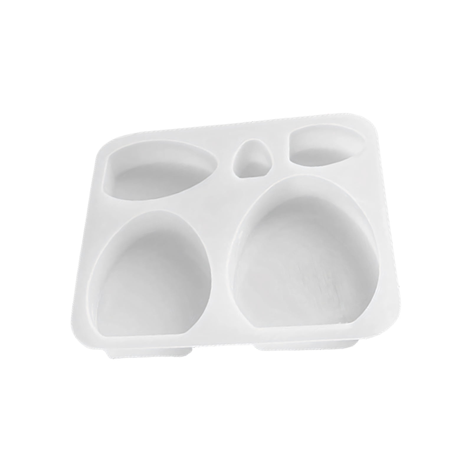 5 Cavities Easter Eggs Shape Silicone Mold Heatproof Easy Demold for ...