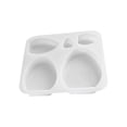 5 Cavities Easter Eggs Shape Silicone Mold Heatproof Easy Demold for ...
