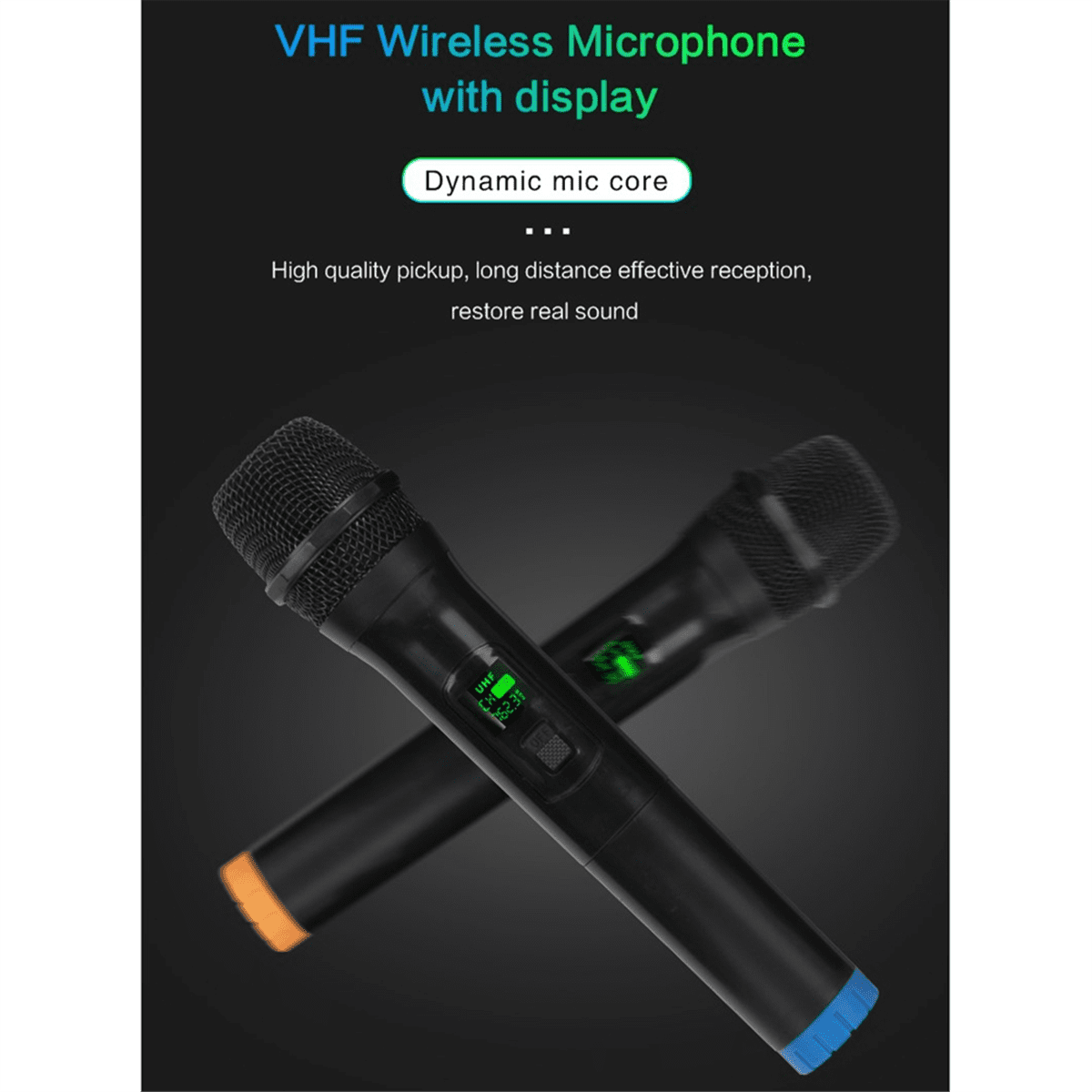 5 Channel USB Audio Mixer with Wireless Microphone Studio Sound Mixer ...