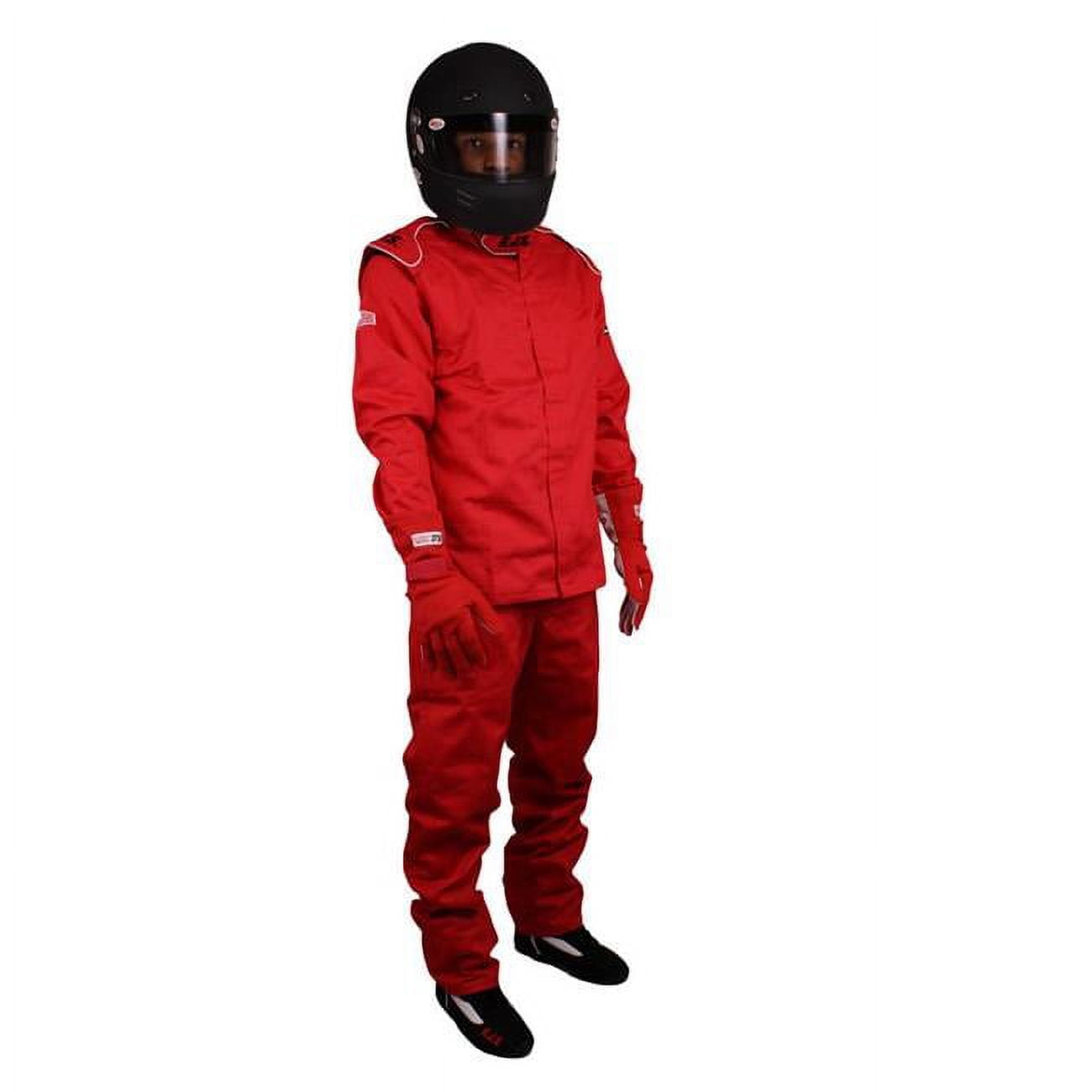 5 Classic 2 Layer SFI-3 Proban Cotton Fire Jacket, Red - Extra Large ...