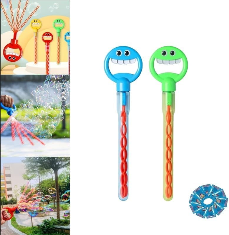 5 Claw Bubble Stick, Magical 5-Claw Smiley Bubble Stick, Bubble Sticks ...