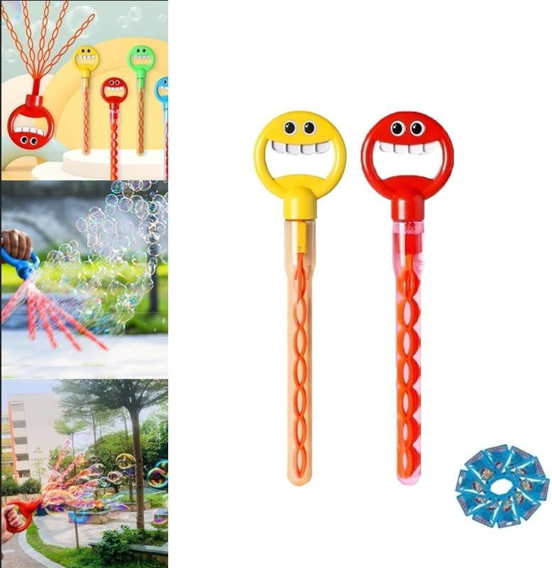 5 Claw Bubble Stick, Magical 5-Claw Smiley Bubble Stick, Bubble Sticks ...