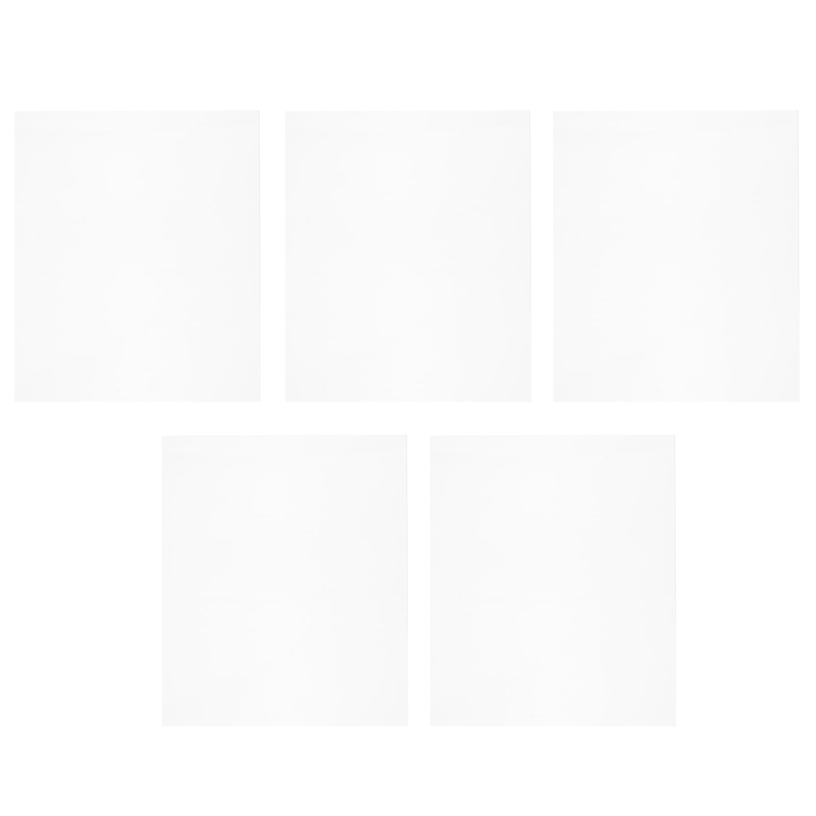 5 Clear Acrylic Sheets 25x20cm for DIY Projects - Walmart.com