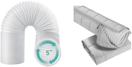 5" Clockwise AC Hose and Zipper Hose Cover - Walmart.com