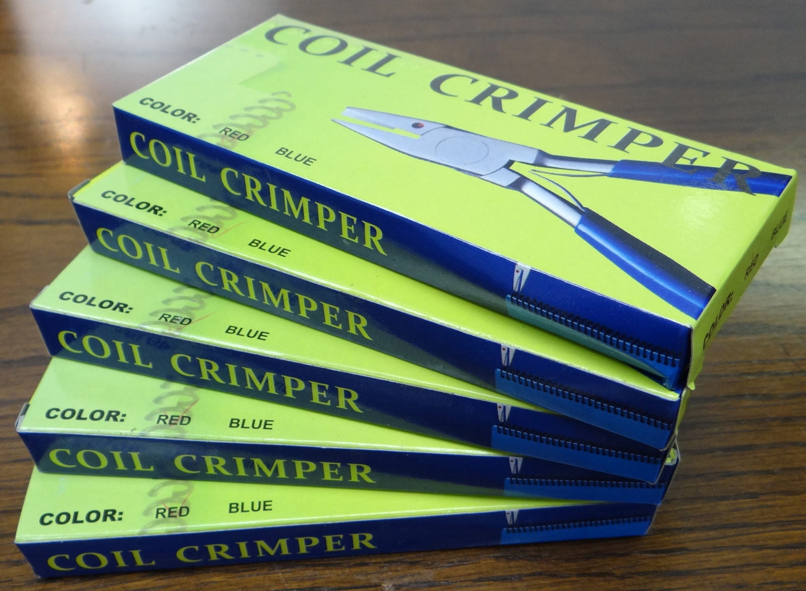 5 Coil Crimper Pliers - Cut & Crimp Plastic Spiral Coil for Binding ...