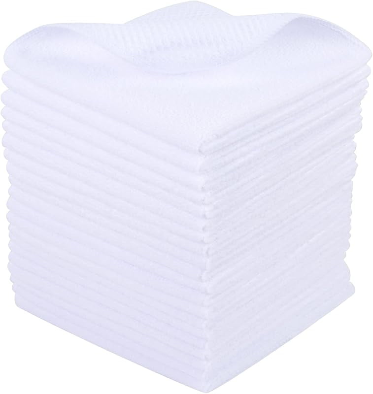 5 Color Assorted Microfiber Dish Cloth Best Kitchen Cloths Cleaning ...