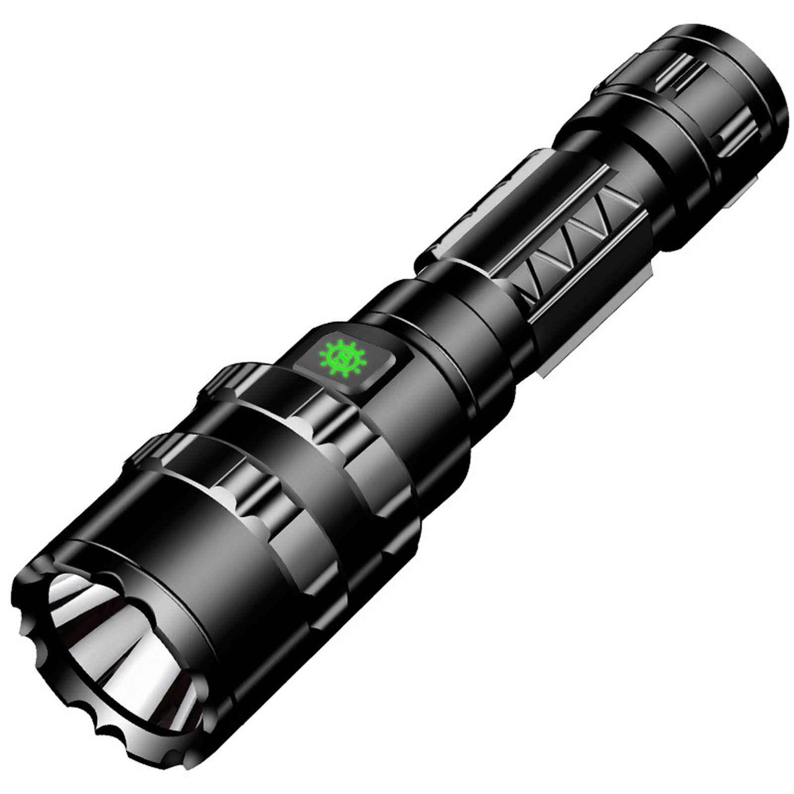 5-Color LED Flashlight, Outdoor Searchlight with White Yellow Blue ...
