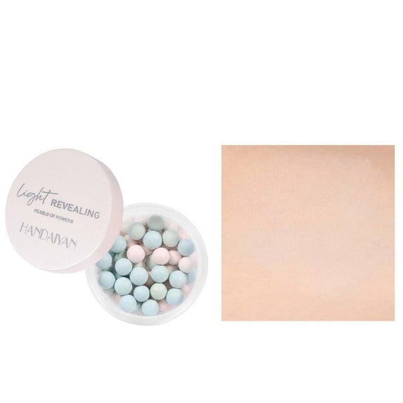 5-Color Makeup Setting Loose Powder Ball Brightens Skin Tone - Pearls ...
