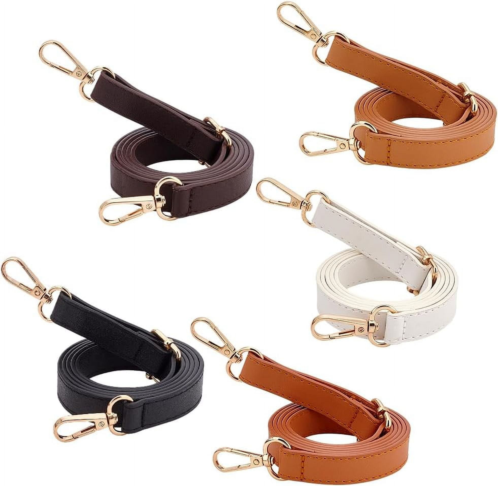 5 Colors Adjustable Bag Shoulder Strap 28.1~52 inch Leather Strap for ...