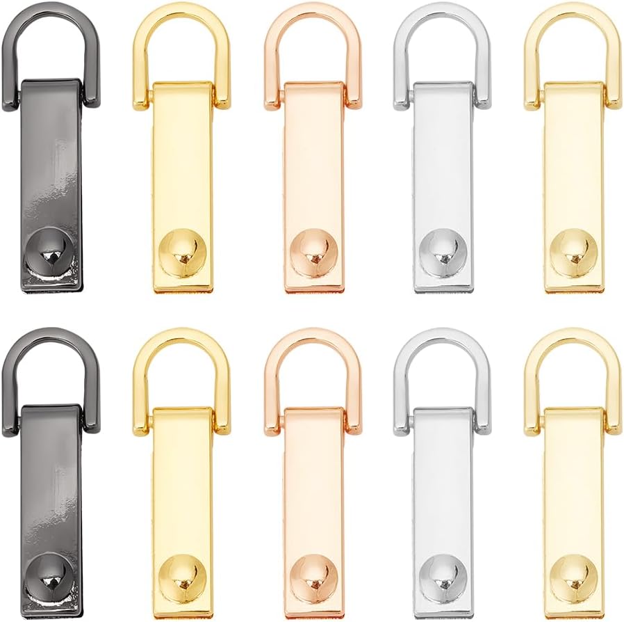 5 Colors Alloy Purse Suspension Clasps 10pcs Metal D-Ring Handbag Chain ...