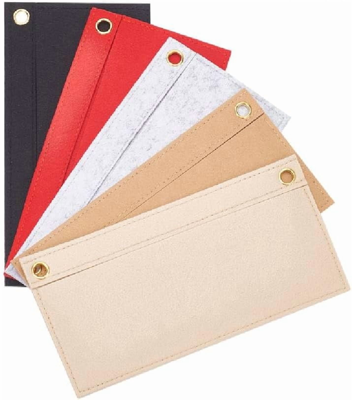 5 Colors Felt Purse Organizer Insert Handbag Organizer Inside Crossbody ...