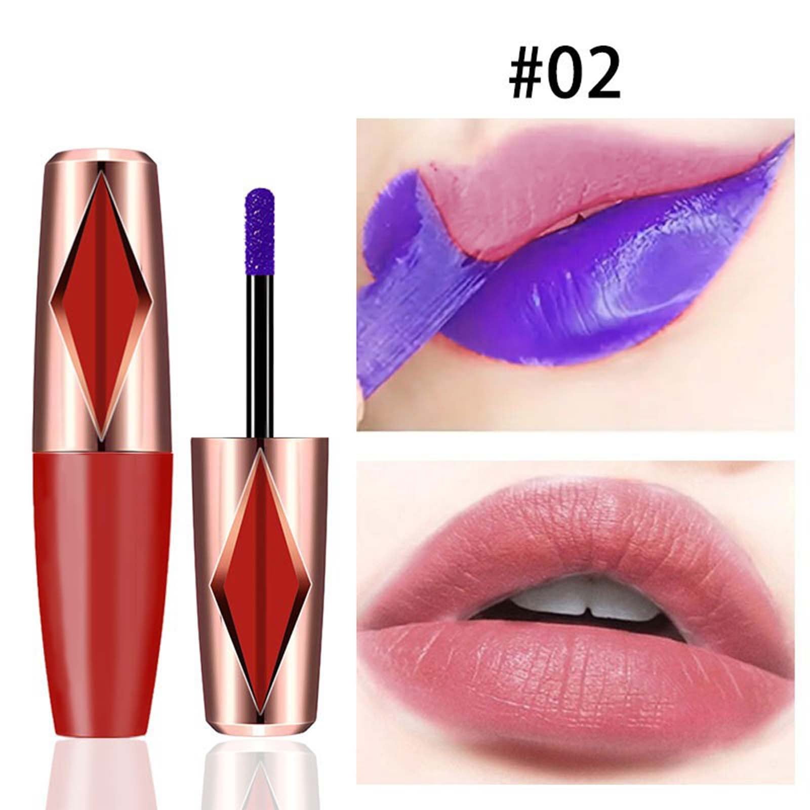 5 Colors Lip Stain Peel Off and Reveal Kit, Tear Off Lipstick ...