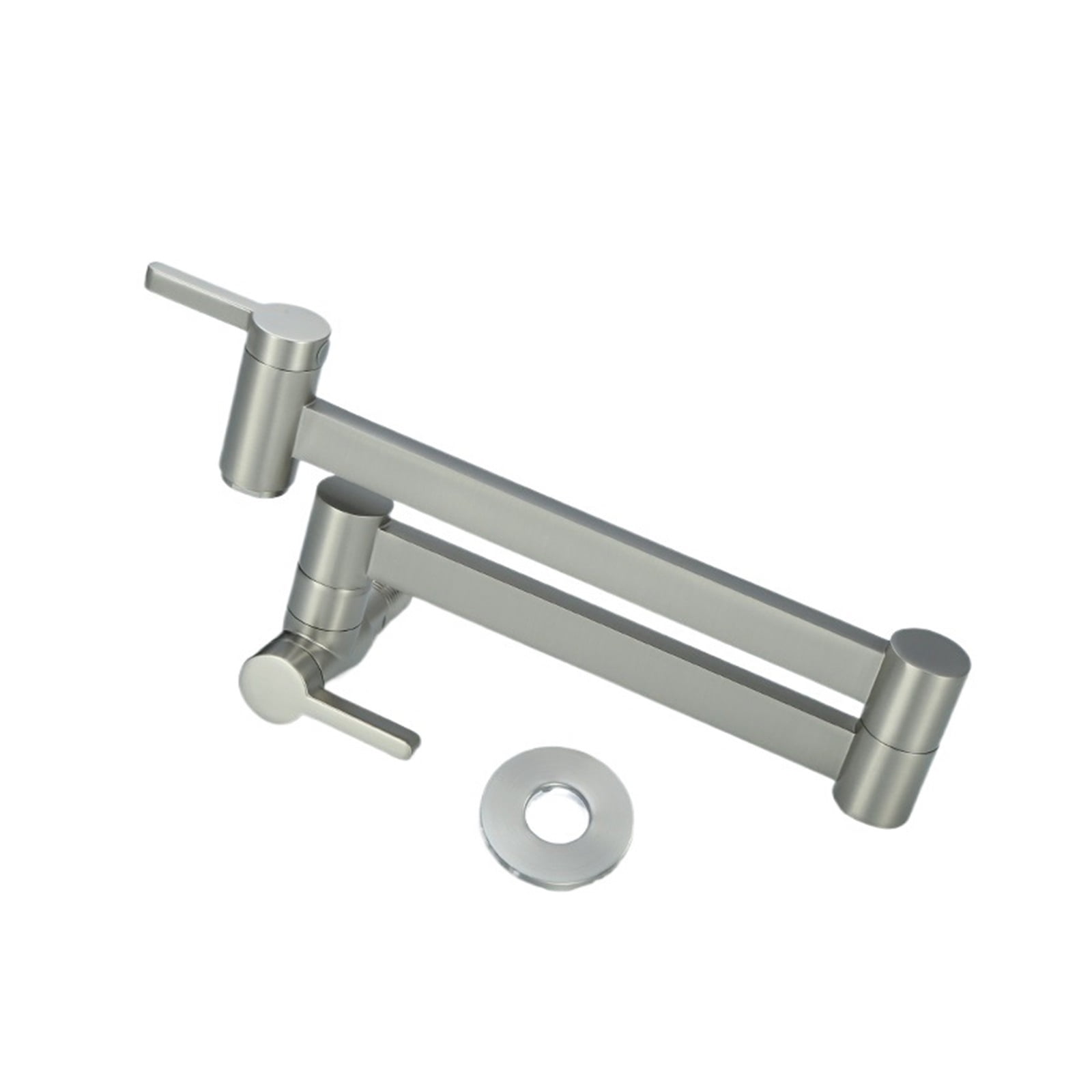 5 Colors Pot Filler Chrome Wall Mounted Lengthen Folding Kitchen Faucet ...