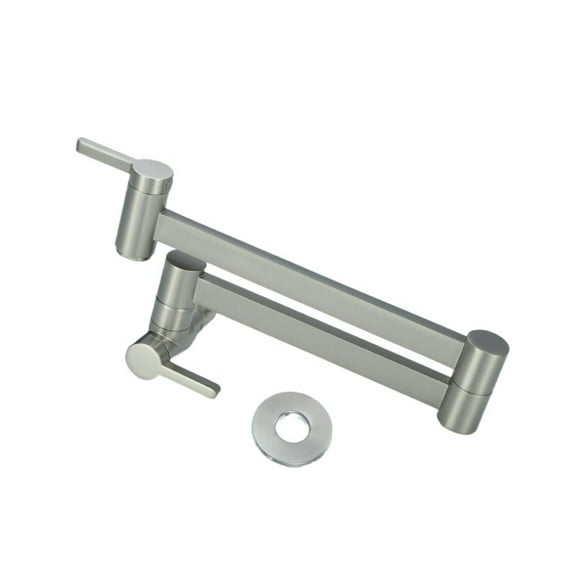5 Colors Pot Filler Chrome Wall Mounted Lengthen Folding Kitchen Faucet ...