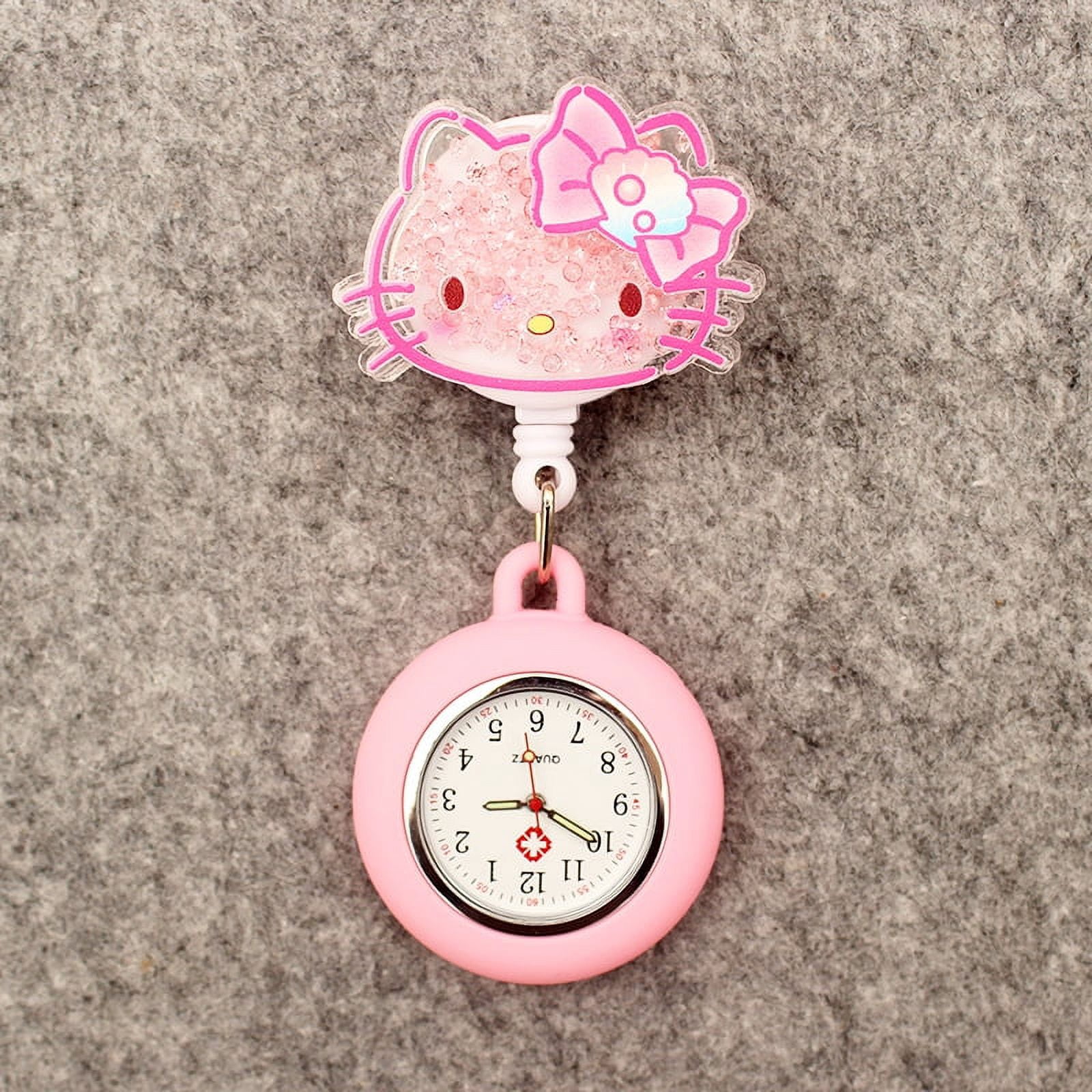 5 Colors Retractable Cartoon Kuromi Kitty Nurse Doctor FOB Pocket ...
