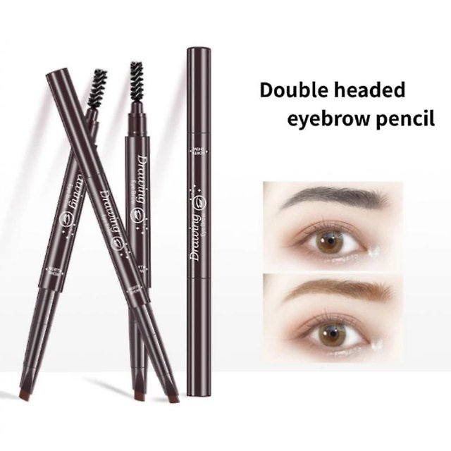 5 Colors Ultra Fine Triangle Eyebrow Pencil Precise Brow Definer Long ...