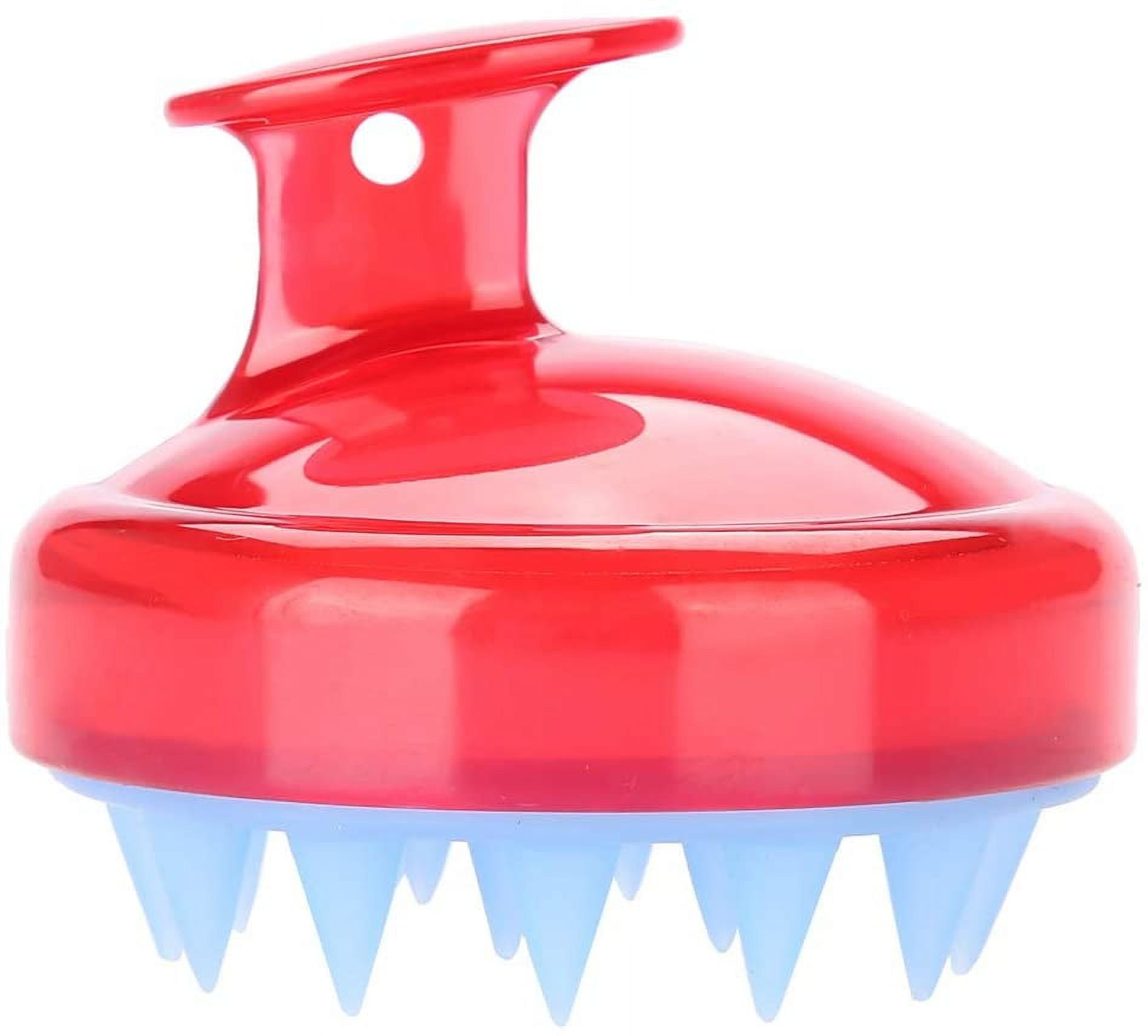 5 Colours Shampoo Hair Scalp Brush Shower Bath Washing Hair Massager Comb Curly Hair Care For