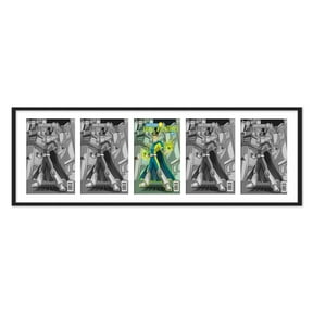 12 Comic Book Frame Silver Collage Comic Book Frame with White Mat to ...