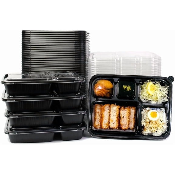 Disposable and Reusable Bento Boxes and Food Storage Containers