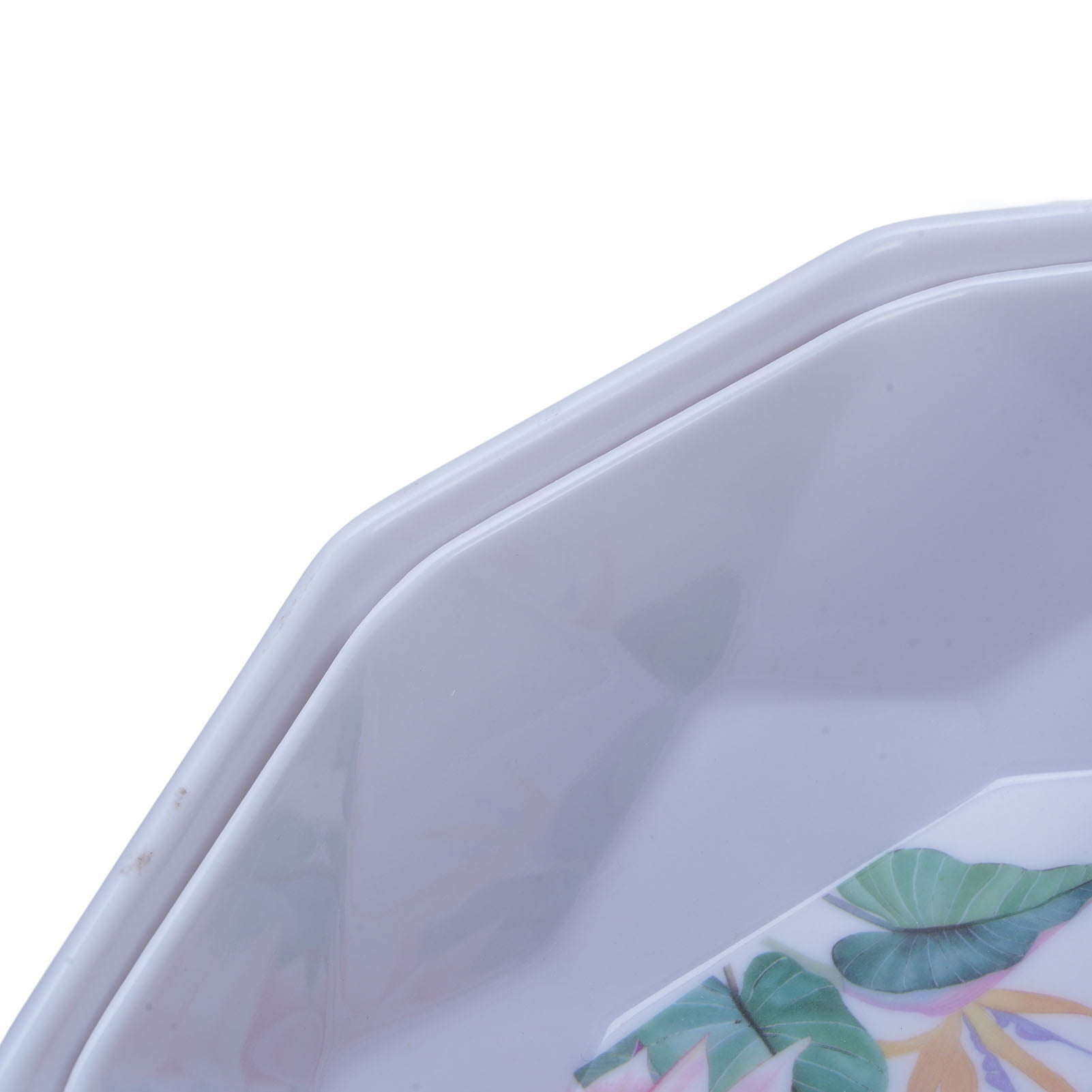5,Compartment Snack Tray, Food Grade Plastic, Damp,Proof, Space Saving ...