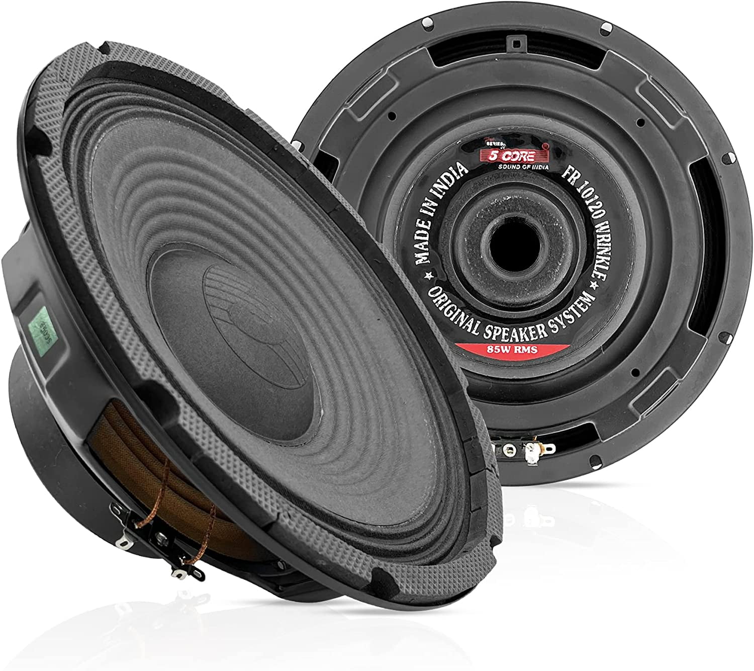 5 Core 10" inch Full Range Subwoofer Car Audio Speakers High Power Bass ...