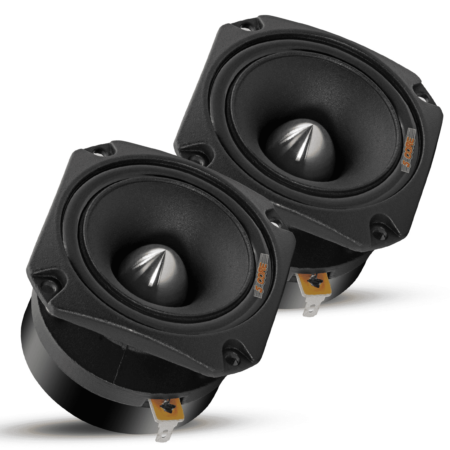 5 Core 2 Pieces 3.5 inch Bullet Super Tweeters RMS 300W each Car Audio ...