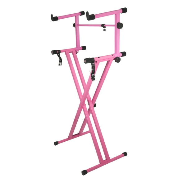 5 Core 2 Tier Keyboard Stand Combo Heavy Duty Adjustable Piano Stand ...