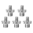 5 Core 3/8 to 1/4 Adapter 5Pcs Camera Mount Durable Tripod Screw ...