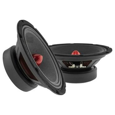 DS18 6.5" Auto Speaker, Motorcycle Midrange Loudspeaker 600W 8Ohm Pro ...