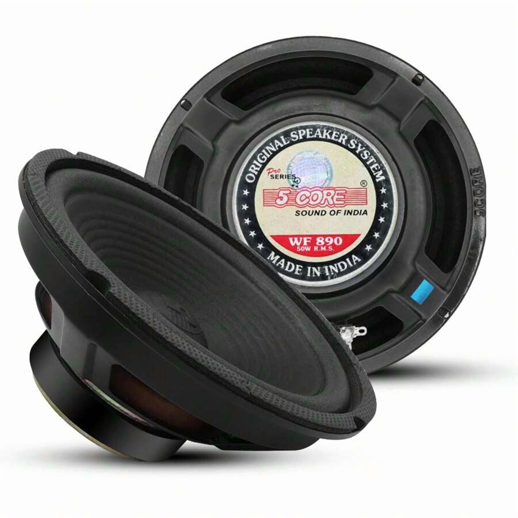 5 Core 8 Inch Subwoofer 500 Watt Car Audio Sub Woofer Speaker 4 Ohm W Deep Bass Replacement ...