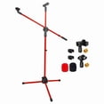 5 Core D0102HEQ7L2 Mic Stand Floor Height Adjustable Tripod Microphone ...
