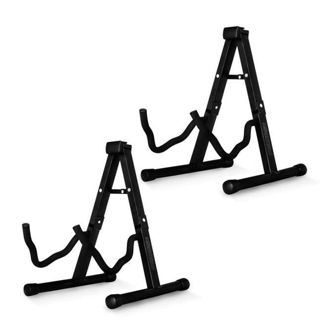 5 Core D0102HEY9AJ Guitar Stand 2 Piece A Frame with Soft Foam Arm Non ...