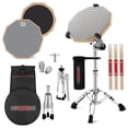 5 Core D0102HP9X72 Drum Practice Pad Set 12 in. Adjustable Snare ...