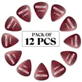 5 Core Guitar Picks 12 Piece Celluloid Light Medium Heavy Extra Heavy ...