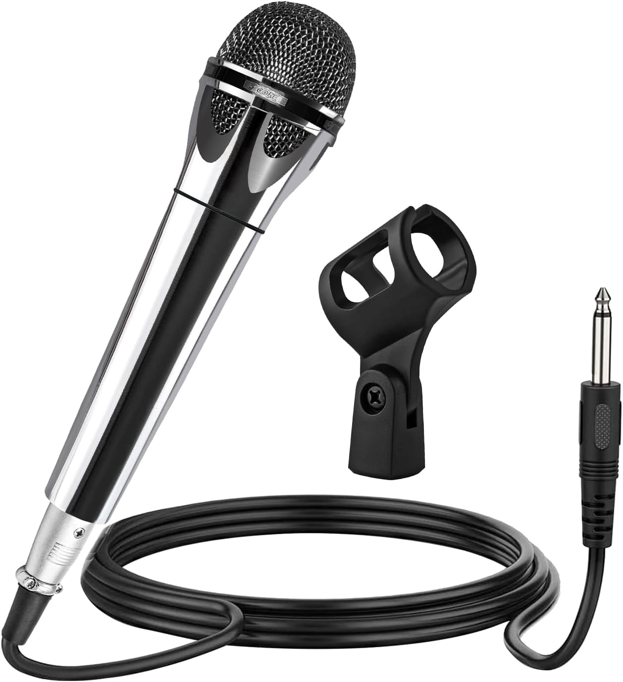 5 Core Karaoke Microphone Dynamic Vocal Handheld Mic Cardioid ...