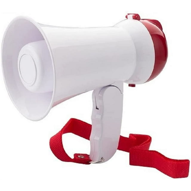 5 Core Megaphone Bullhorn Speaker 15w Mini Battery Power Bull Horn W ...