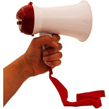 Dress Up America Kids Police Megaphone, Blue Bullhorn with Siren Sound ...