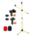 5 Core Mic Stand Floor Height Adjustable Tripod Microphone Stands w ...