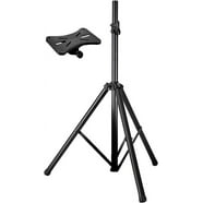 Pyle Universal Home Theater Floor Speaker Mount Stand, Adjustable Height, Tripod Base, 6ft Tall ...