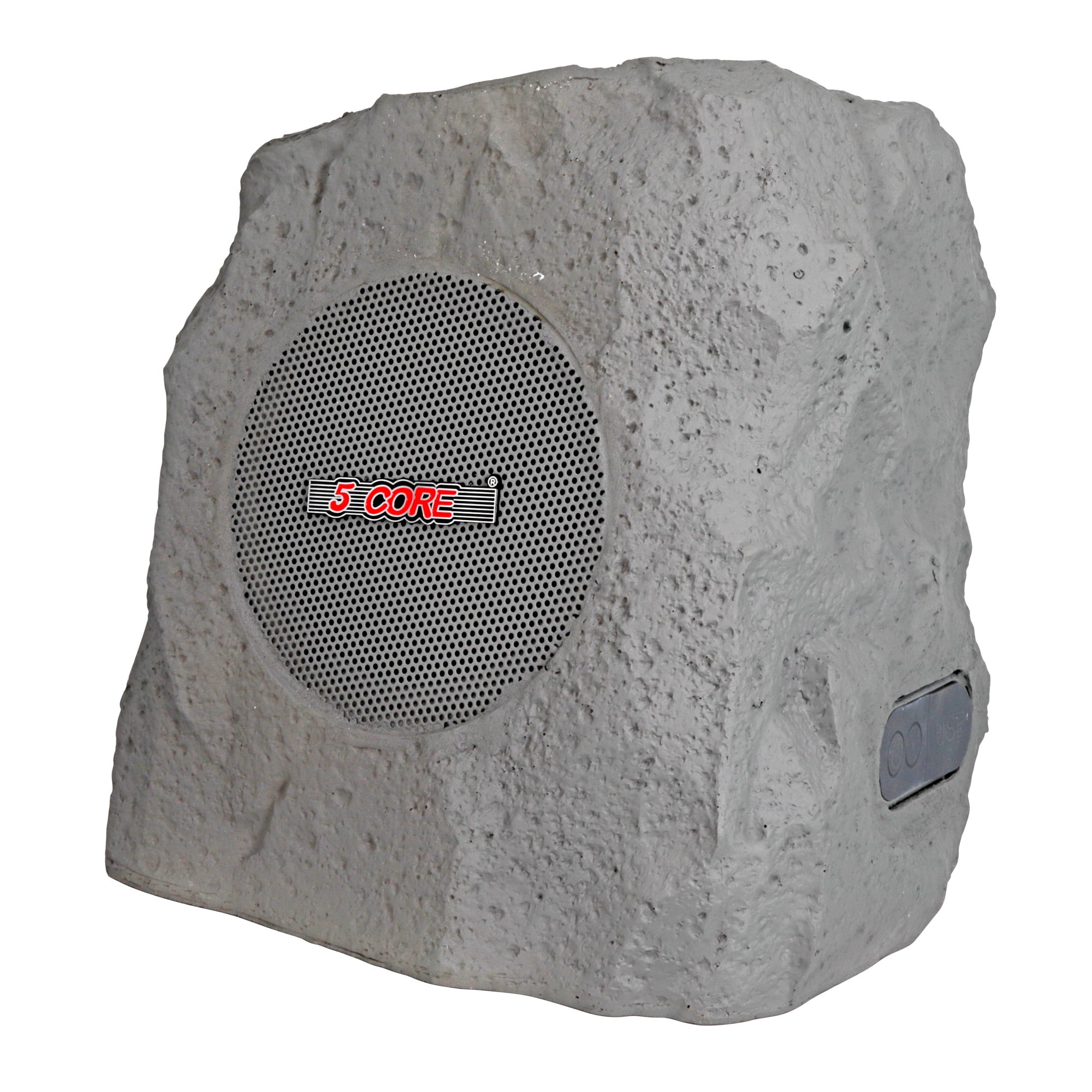 5 Core Rock Garden Wireless Speakers Outdoor Waterproof 10W Bluetooth 5.3 Speaker w/ TWS Pair ...